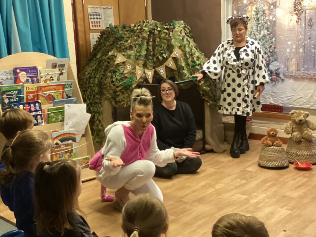 Our Pantomime, Christmas Dinner and Nativity